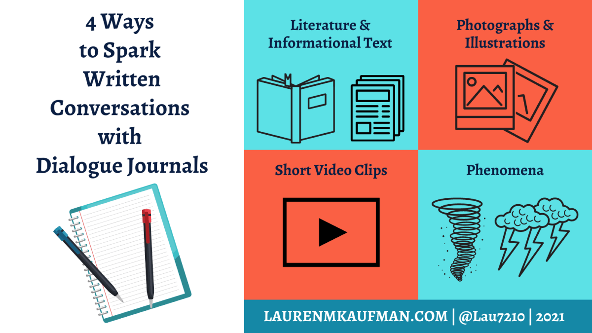 4 Ways to Spark Written Conversations with Dialogue Journals – Empower ...