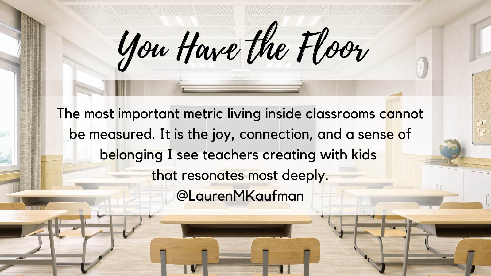 You Have the Floor – Empower. Collaborate. Connect.