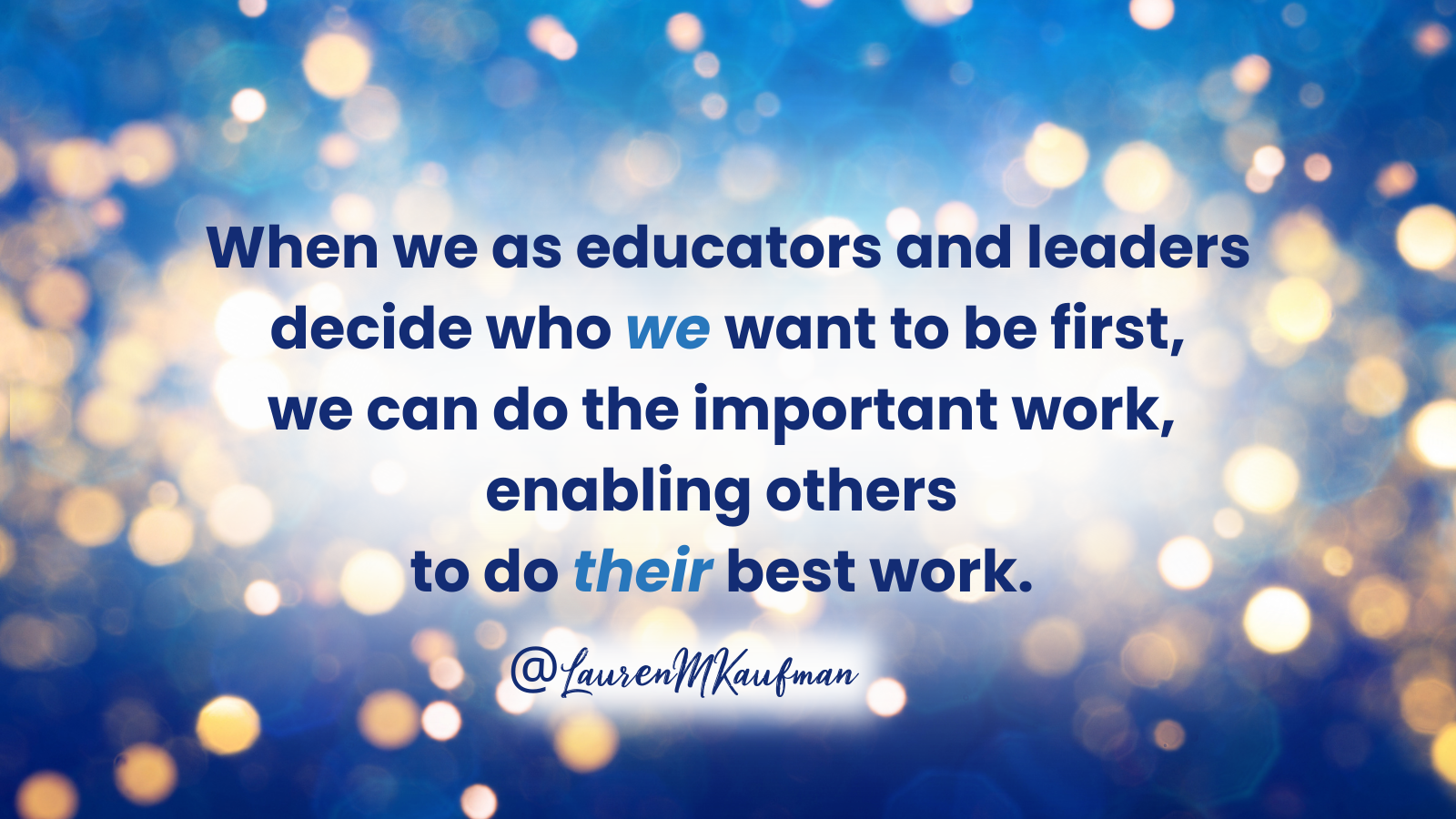 Empower. Collaborate. Connect.